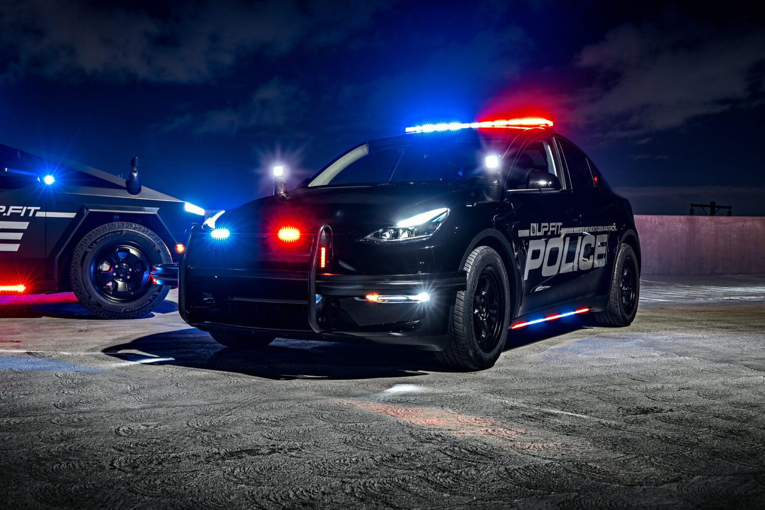 Tesla Police Vehicles - UP.FIT